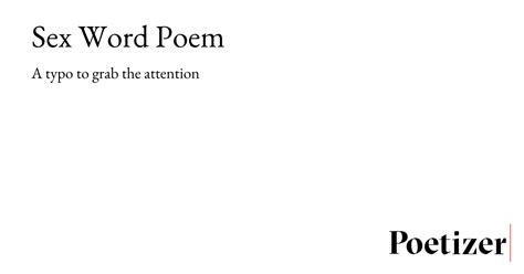 Sex Word Poem Poetizer Com Sex Word Poem Poetizer Com