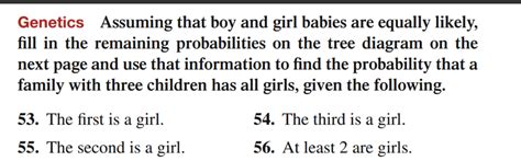 Solved Genetics Assuming That Babe And Girl Babies Are Chegg Com