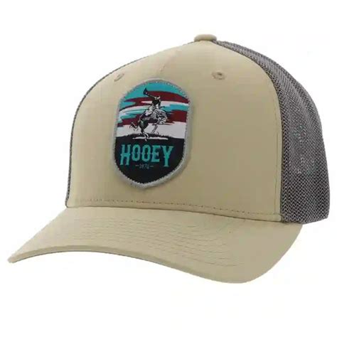 Hooey Mid Profile Tangreyturq Cap Cheyenne Patch