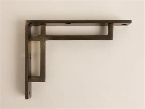 Art Deco Shelf Brackets Antique Brass And Timeless Design