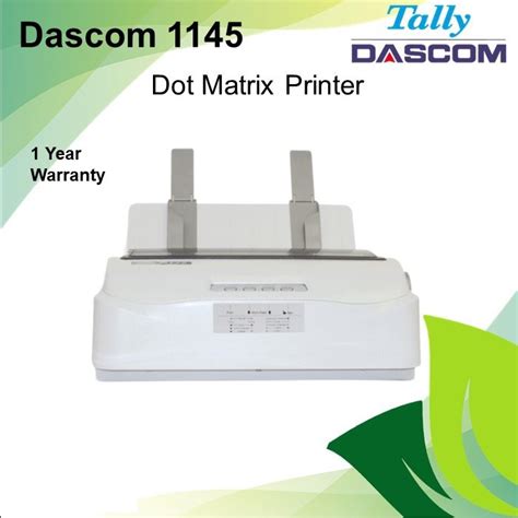 Tally Dascom 1145 Dot Matrix Printer Free 1pcs Extra Ribbon Shopee