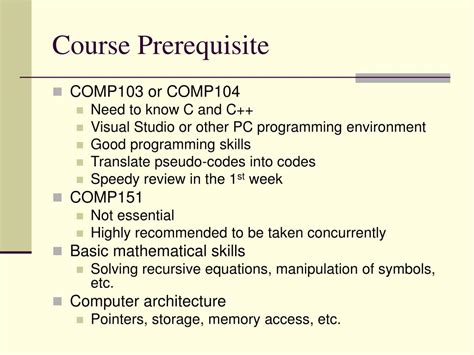 Ppt Comp171 Data Structures And Algorithm Powerpoint Presentation