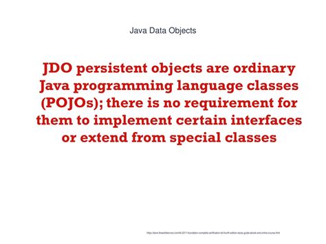 ppt introduction to plain old java objects pojos in java