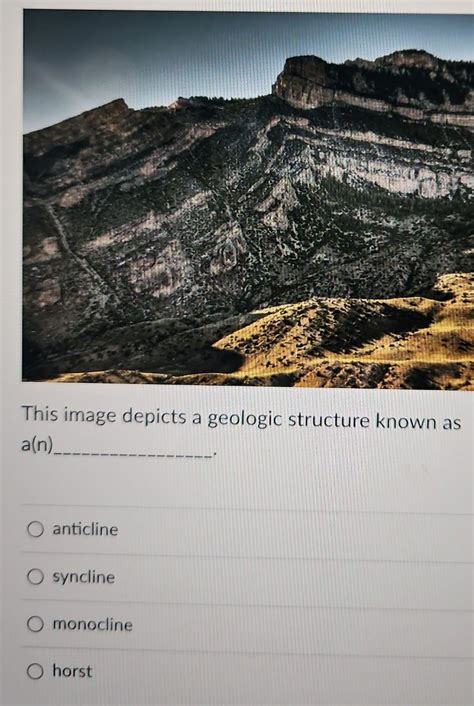 Solved This Image Depicts A Geologic Structure Known