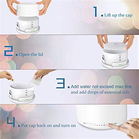 Aromatherapy Diffuser With 4 Timer Settings Thatsweett