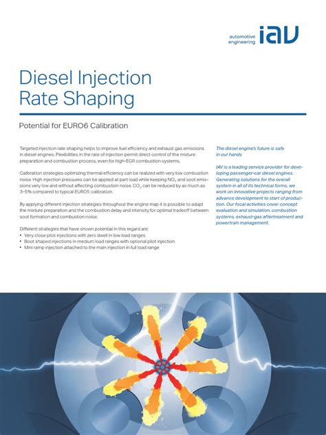 Diesel Injection Rate Shaping Pdf Diesel Engine Combustion