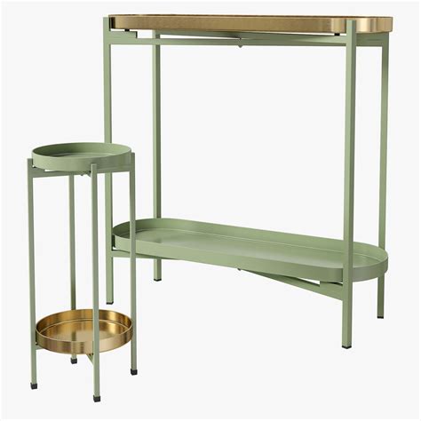 3d model hm sabia console and plant stand turbosquid 2195410
