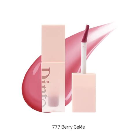 Dinto Le Chat Botte Collection Blur Jelly Plumping Lip Tint 777 Berry