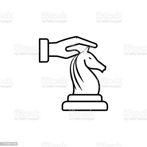 여왕 체스 라인 아이콘 서명 및 기호는 웹 로고 모바일 앱 Ui Ux에 사용할 수 있습니다 Championship에 대한 스톡 벡터 아트 및 기타 이미지 Istock