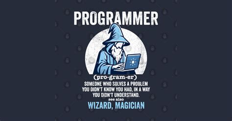 Programmer Funny Definition Programmer T Shirt Teepublic