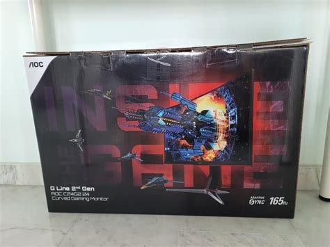 AOC C G Inch Curved Gaming Monitor Computers Tech Desktops On Carousell