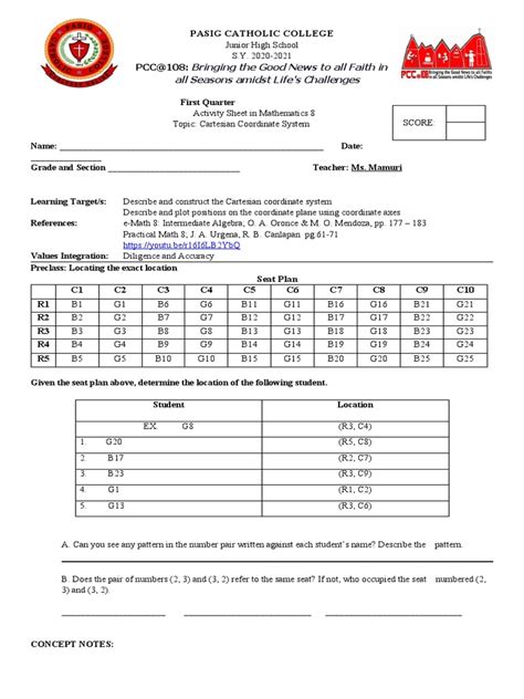 Cartesian Coordinate System Pdf Algebraic Geometry Cartesian