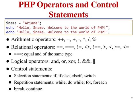 Outline Php Introduction And Php Framework Php Programming Ppt Download