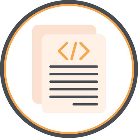 Script Vector Icon Design 16500207 Vector Art At Vecteezy