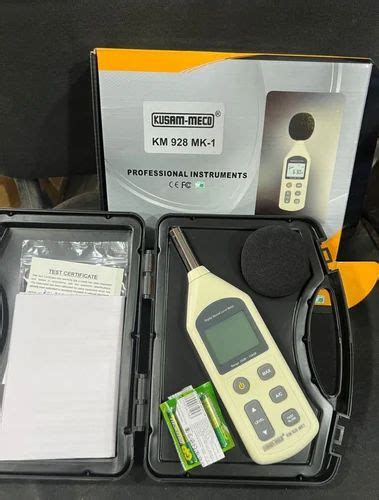 LCD KUSAM MECO DIGITAL SOUND LEVEL METER KM MK Accuracy DB At Piece In Ankleshwar