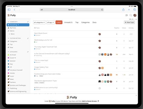 github discourse discourse apple add to homescreen