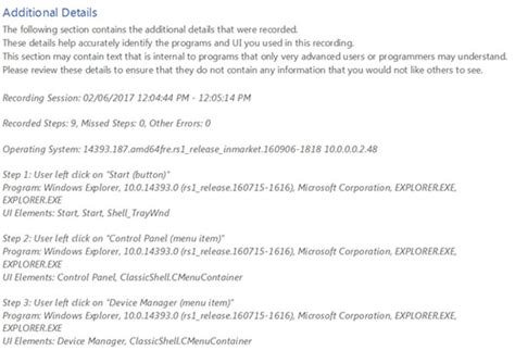 Windows Problem Steps Recorder Online Computer Tips