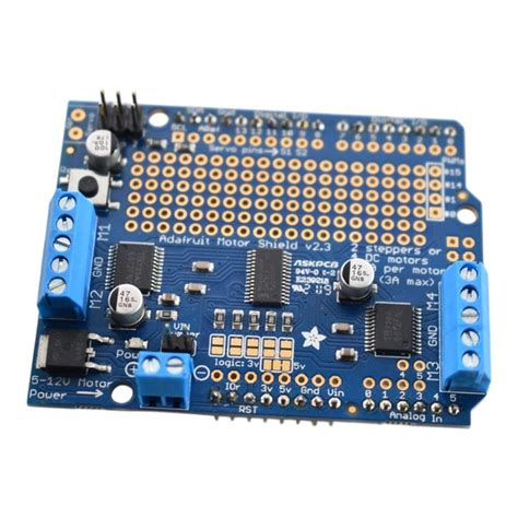 New Adafruit Motor Shield V2 Control Dc Motors Stepper Motors Pcb