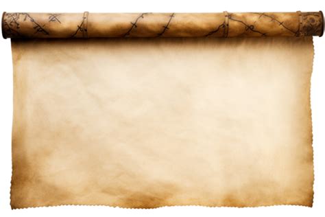 Parchment Paper Scroll Pngs For Free Download