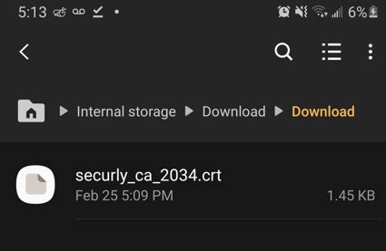 How To Add A Certificate On Android Step By Step
