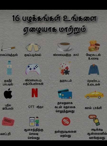Meiarasu Sm On Linkedin 16 Habit To Make Person Poor Stage