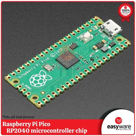 jual raspberry pi pico rp2040 microcontroller board saslun shopee