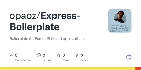 Github Opaozexpress Boilerplate Boilerplate For Exressjs Based