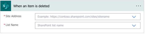 Power Automate Sharepoint When An Item Is Deleted Trigger Manuel T