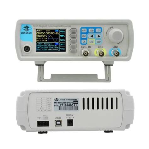 JDS6600 15mhz Digital Control Dual Channel Frequency MeterDDS Function Signal Generator