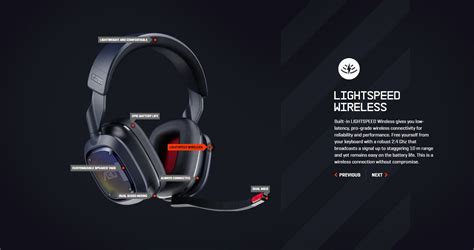 Logitech Astro A30 Lightspeed Wireless Gaming Headset For Xbox Bluetooth 2 4ghz Dolby Atmos