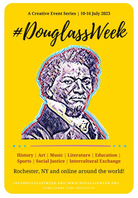 Rochester Hosts Weeklong Event Honoring Frederick Douglass Rochester