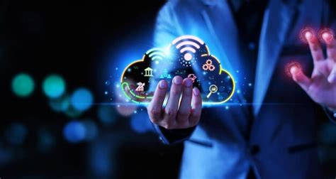 Premium Photo Businessman Accessing The Cloud Computing Technology Internet Storage Network