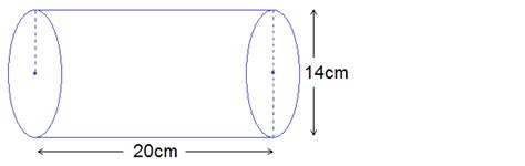 Math Problems Total Surface Area Of Cylinder