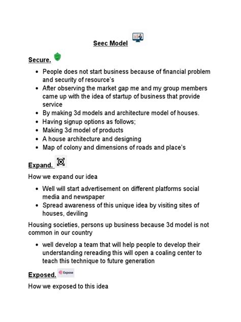 Seec Model Pdf
