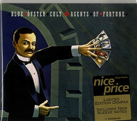 Blue Oyster Cult Agents Of Fortune Uk Cd Album Cdlp 626126