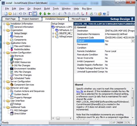 add an option to application builder installer build specification to
