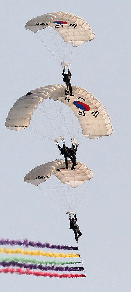 [포토뉴스] 가을 하늘 수놓은 태극기