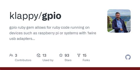 Github Klappy Gpio Gpio Ruby Gem Allows For Ruby Code Running On Devices Such As Raspberry Pi