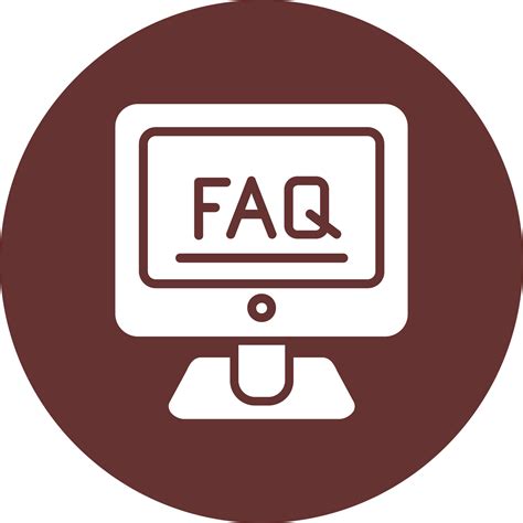 Faq Vector Icon Vector Art At Vecteezy