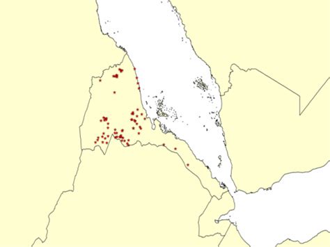 Mineral Map Eritrea State Of Eritrea Relief Map By Inzilaorg Maps