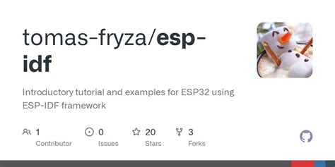 GitHub Tomas Fryza Esp Idf Introductory Tutorial And Examples For ESP Using ESP IDF Framework