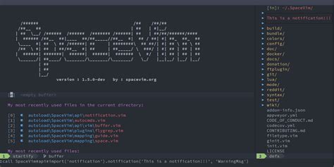 Vim 右上角悬浮通知窗口 V2ex