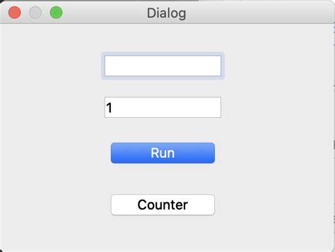 Python Pyqt5 Application That Runs A Parallel Function In The