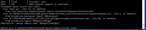 ImportError Cannot Import Name MDAdaptiveWidget Issue Kivymd KivyMD GitHub