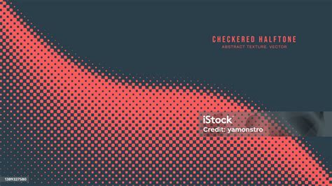 하프톤 체커 패턴 벡터 부드러운 곡선 테두리 레드 블루 추상 배경 0명에 대한 스톡 벡터 아트 및 기타 이미지 0명 곡선