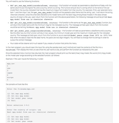 234 Project 4 Using Pandas For Data Analysis And