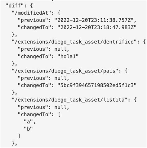 Bug Report Diff De Hook De Actualización De Tarea Tiene Distinta