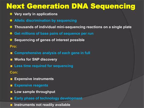 Next Generation Sequencing Technologies And Their Applications In