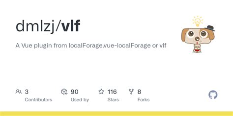 github dmlzj vlf a vue plugin from localforage vue localforage or vlf