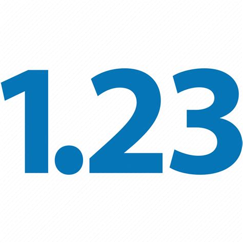 Decimal Digit Float Fraction Number Numeral Numeric Icon Download On Iconfinder